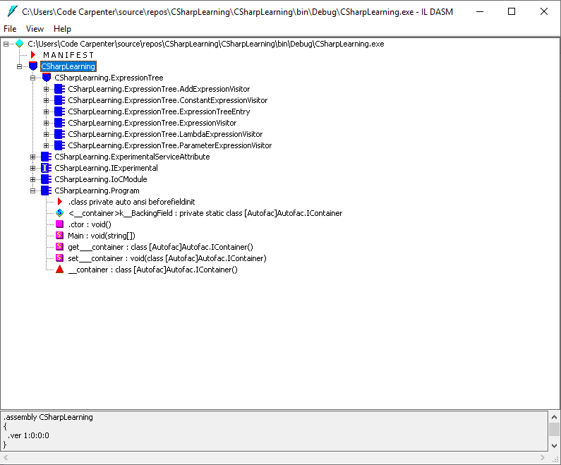 .Net Assembly and Module – Code Carpenter